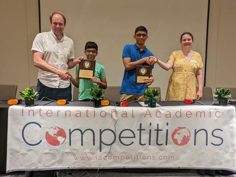 National Geography Bee – Varsity & Junior Varsity – IAC – US Division